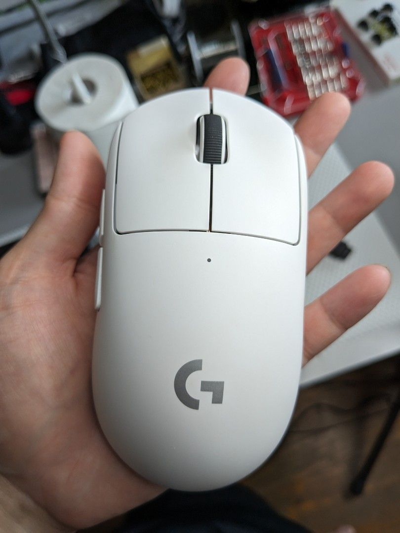 Logitech G Pro Superlight White, Computers & Tech, Parts & Accessories ...