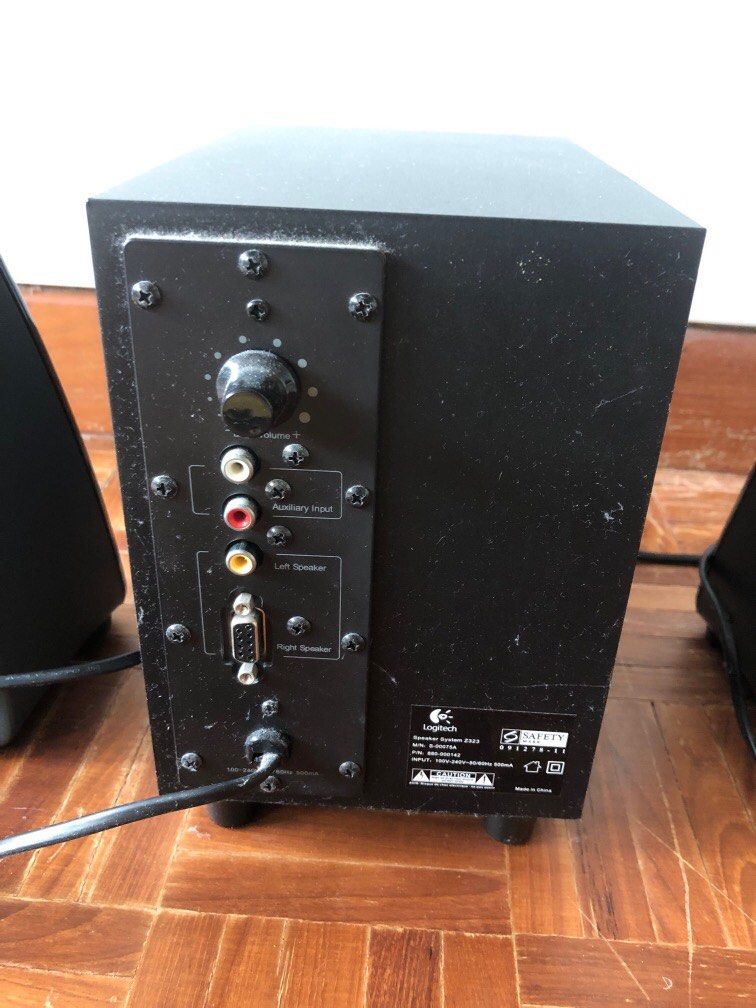 Logitech speaker set, including base speaker. PC speaker system., Audio ...