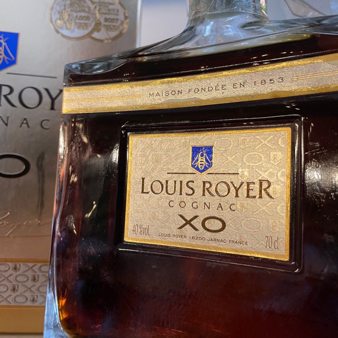 Louis Royer XO cognac rare 700ml, Food & Drinks, Alcoholic Beverages on ...