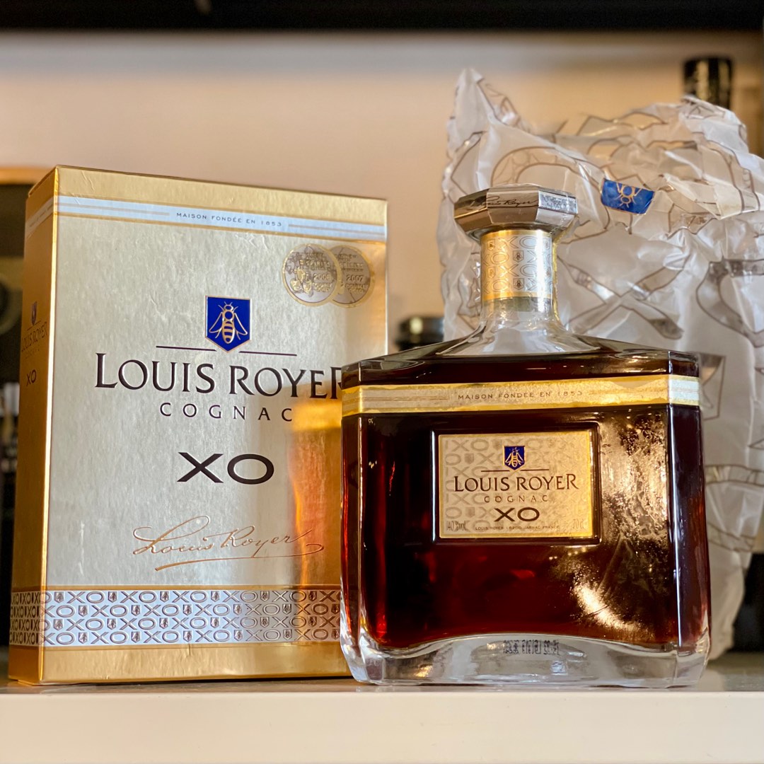 Louis Royer XO cognac rare 700ml, Food & Drinks, Alcoholic Beverages on Carousell