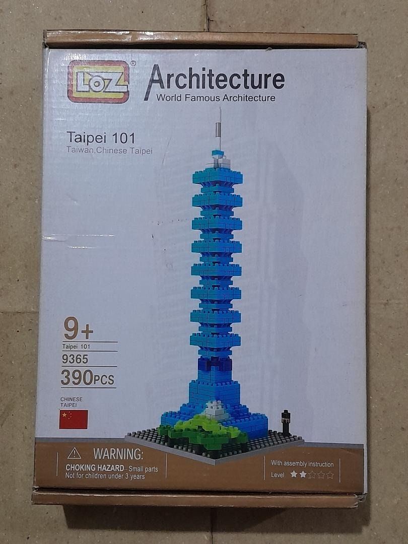 LOZ China Brand NANOBLOCK TAIPEI 101 Micro Brick Building Toy, Hobbies & Toys, Toys & Games on ...