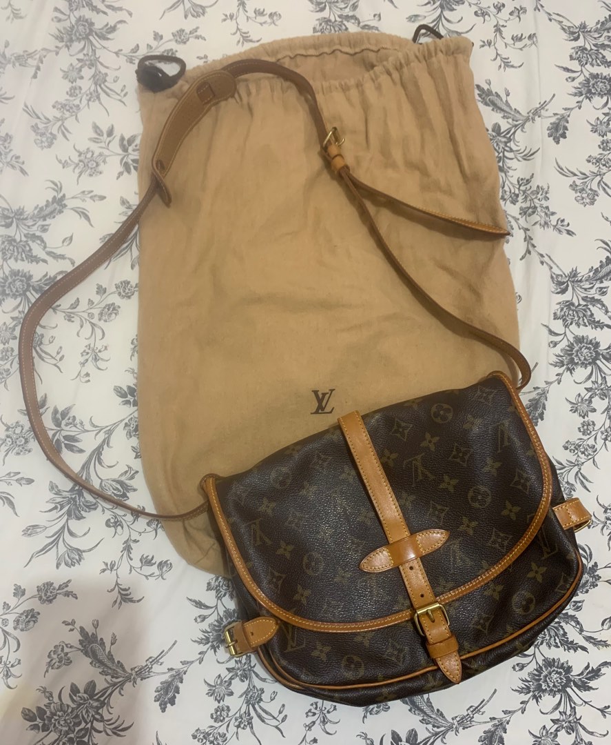 LV Saumur 30, Luxury, Bags & Wallets on Carousell
