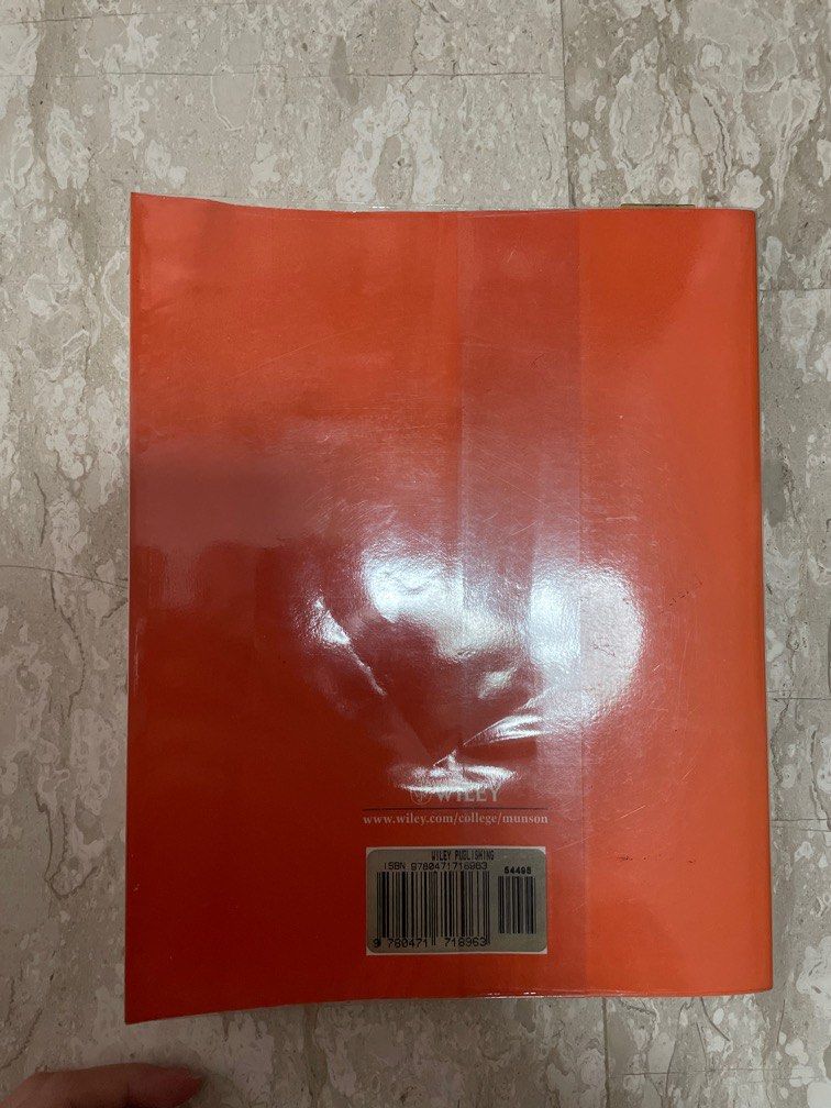 MA3006 Fluid Mechanics Textbook Wiley, Hobbies & Toys, Books & Magazines, Textbooks on Carousell