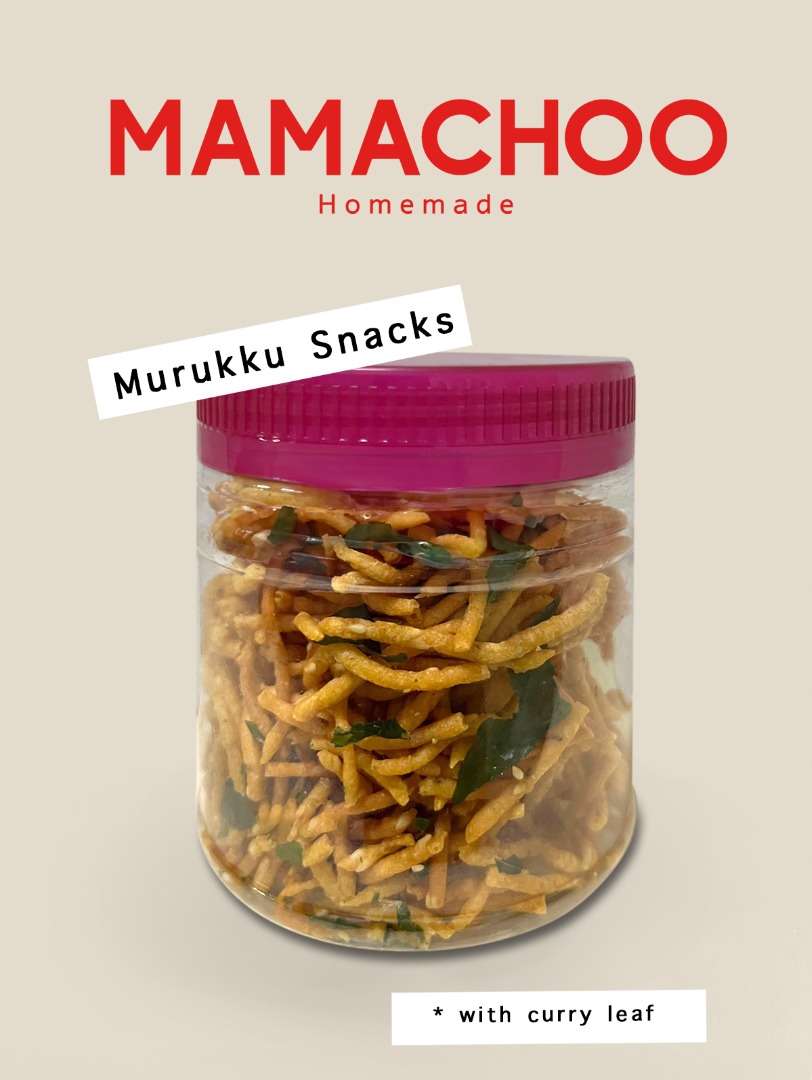 MamaChoo Muruku 100% Homemade with Healthy Ingredient - Curry Leaf ...