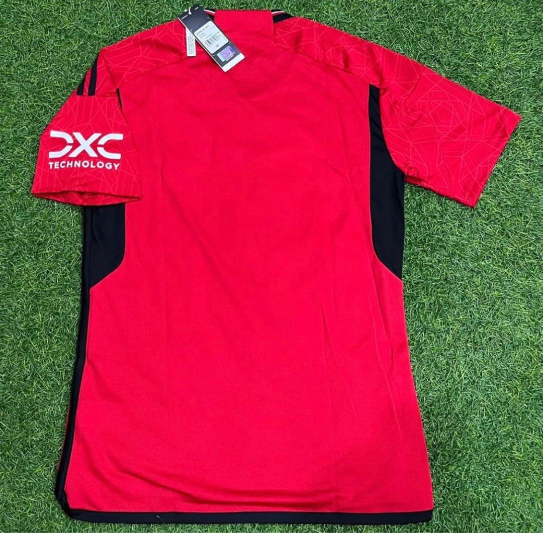 Manchester United Jersey MU Home Shirts Kit 2023/2024 SS Short Sleeve ...