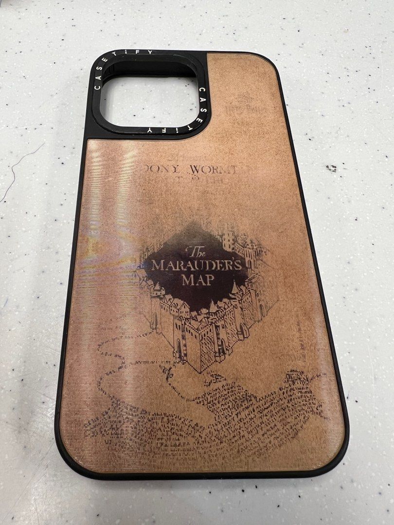 Marauders Map Lenticular 3D Iphone 13 Pro, 手提電話, 其他裝置 - Carousell