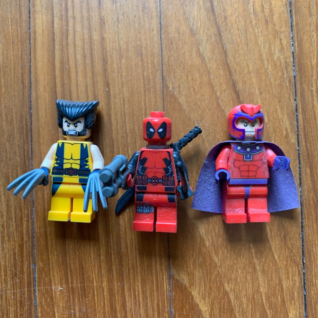 Marvel Lego 6866 Wolverine's Chopper Showdown, Hobbies & Toys, Toys ...