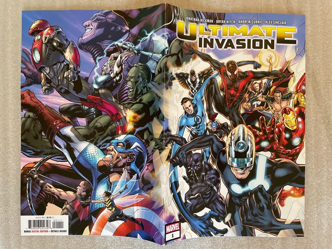 Marvel Ultimate Invasion #1, Hobbies & Toys, Books & Magazines, Comics ...