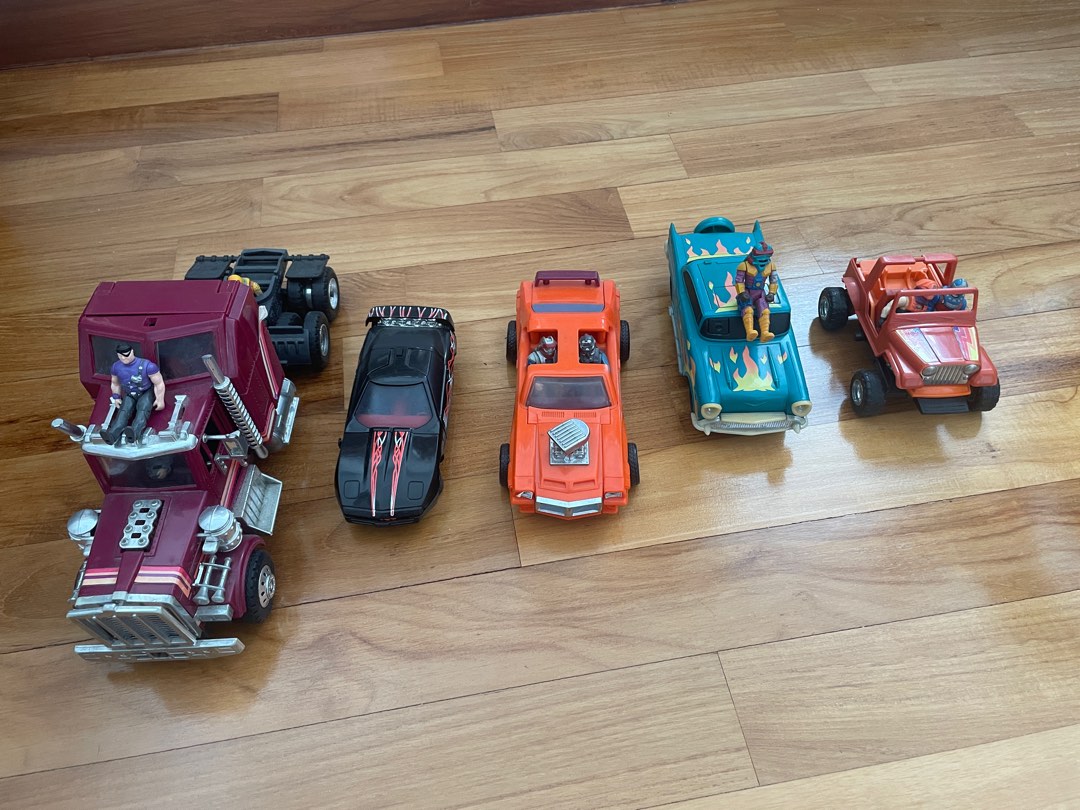 M.A.S.K vehicles with full set of figurines and more, Hobbies & Toys ...