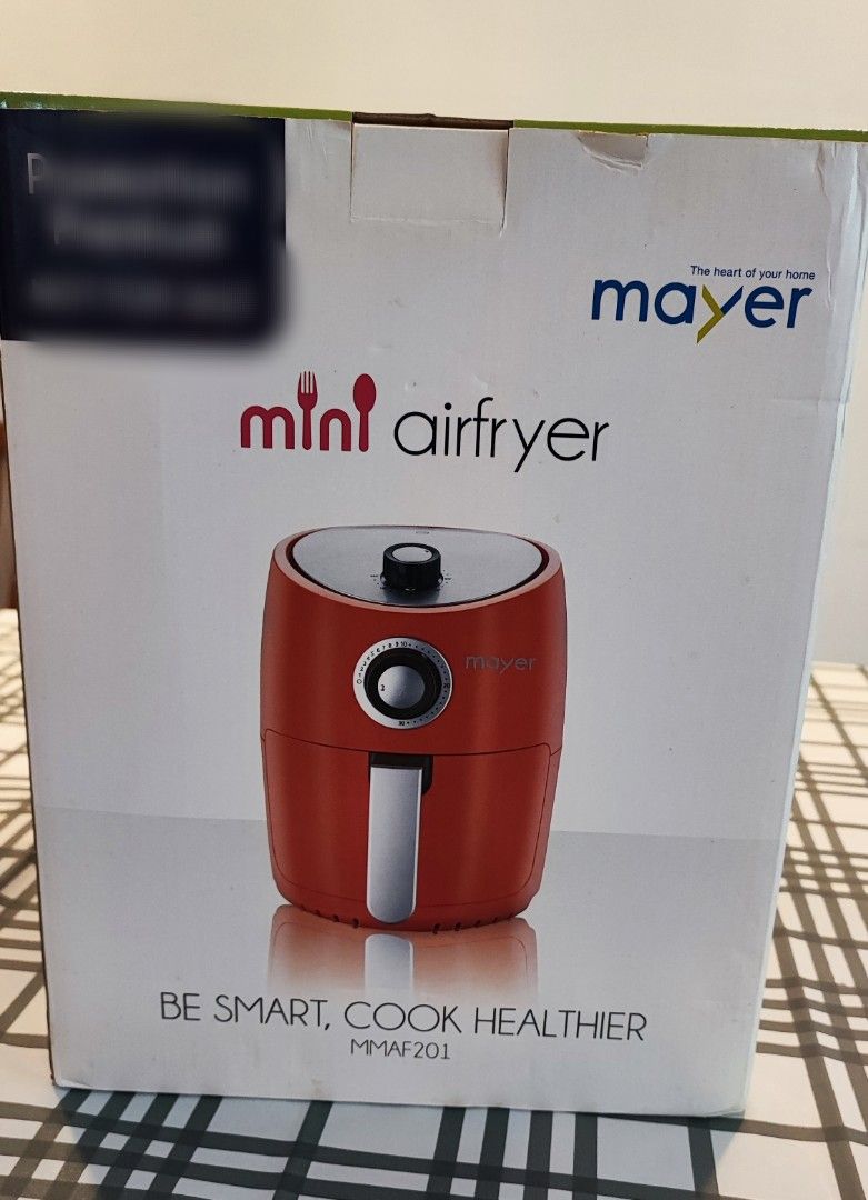 Mayer Mini Air Fryer, TV & Home Appliances, Kitchen Appliances, Fryers on Carousell