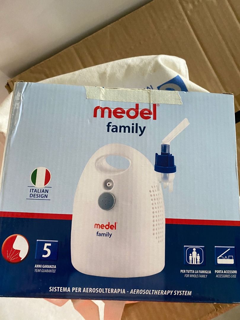 Medel Family Nebulizer/ Aerosol Therapy System, Health & Nutrition ...