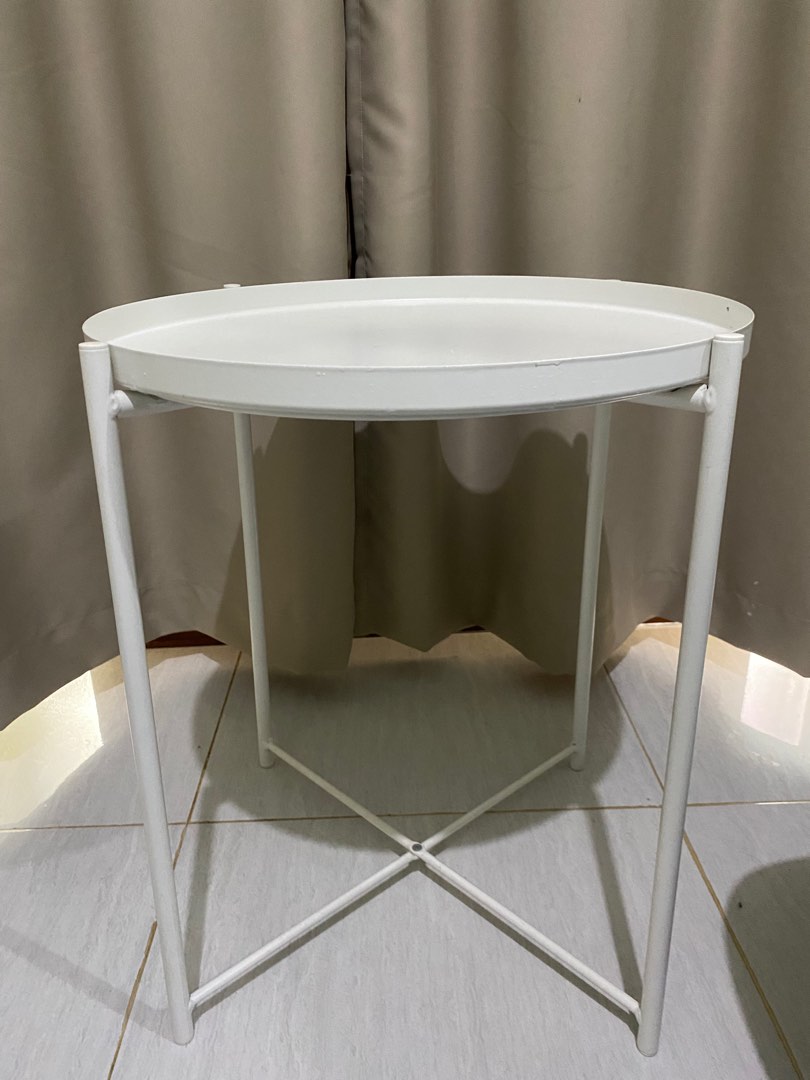 Meja besi Ikea, Perabotan Rumah di Carousell