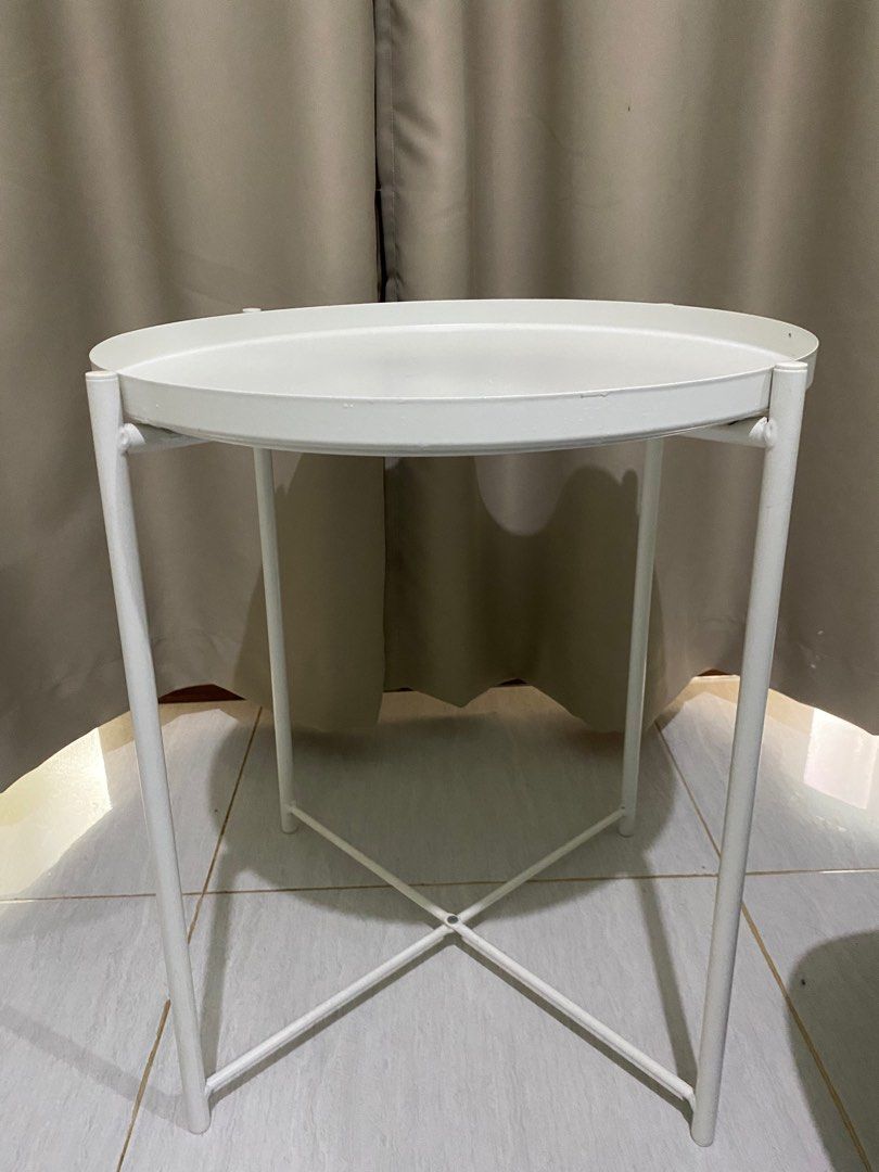 Meja besi Ikea, Perabotan Rumah di Carousell