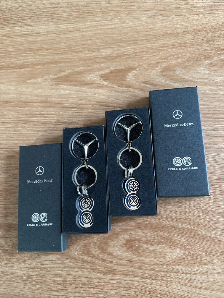 Mercedes Benz Key Chain, Luxury, Accessories on Carousell