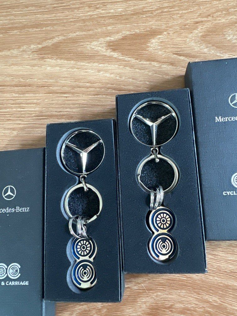 Mercedes Benz Key Chain, Luxury, Accessories on Carousell