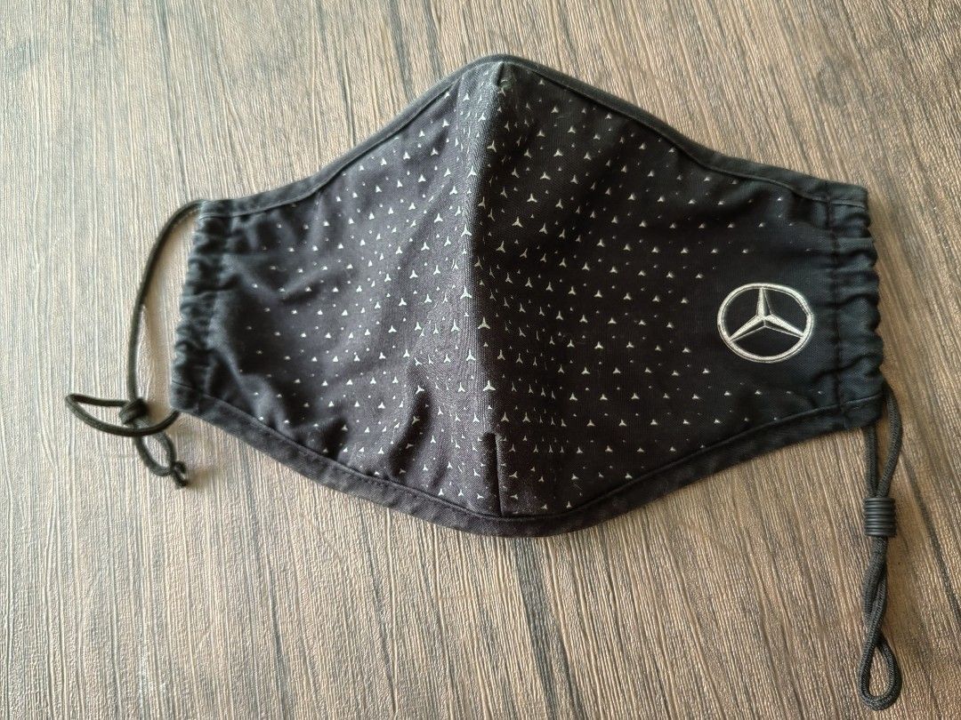Mercedes Benz mask, Health & Nutrition, Face Masks & Face Shields on ...