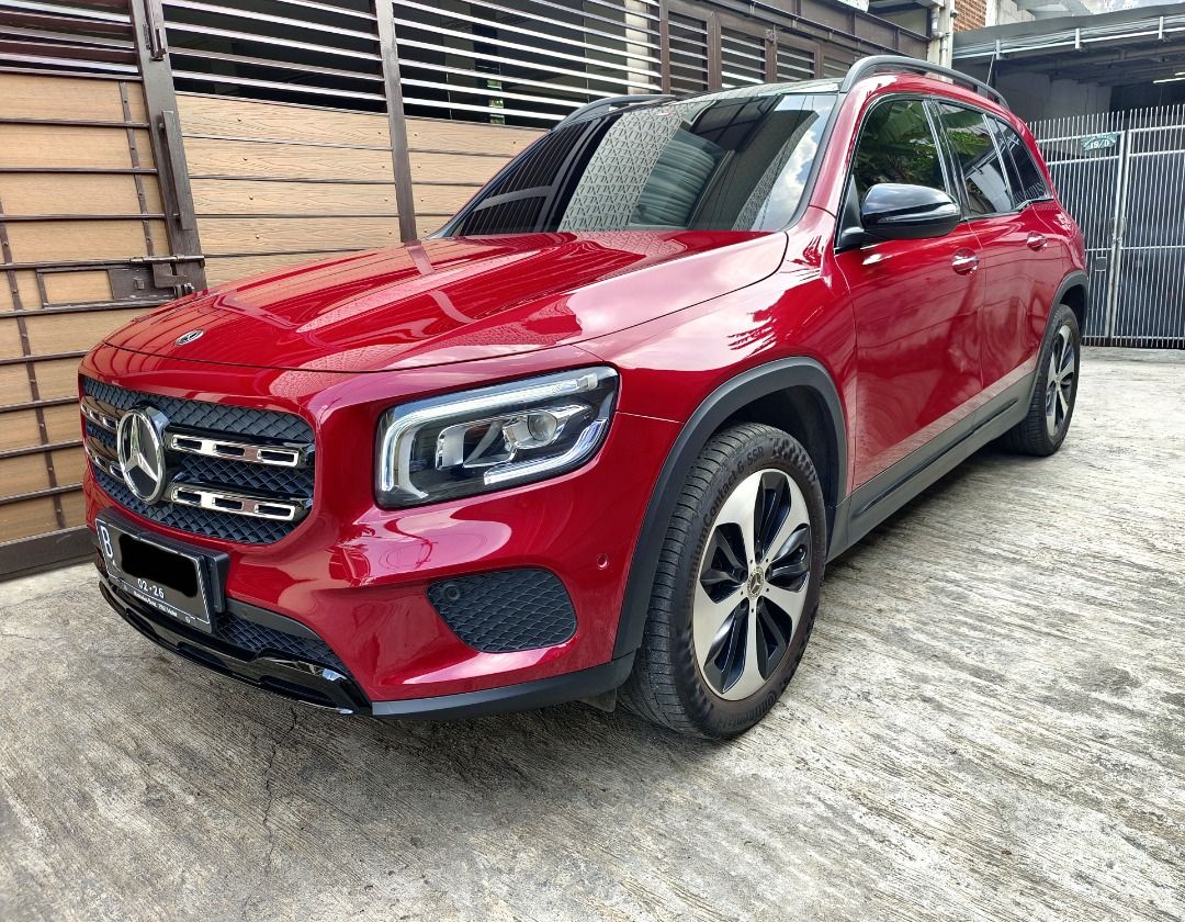 Mercedes Benz Mercy GLB200 Panoramic 2021 / 2020 GLB 200 Merah Sunroof ...