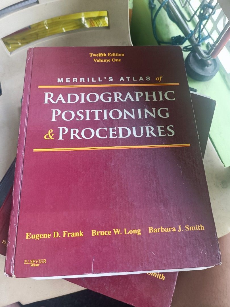 Merril's Atlas Radiographic Positioning 12th Edition, Hobbies & Toys ...