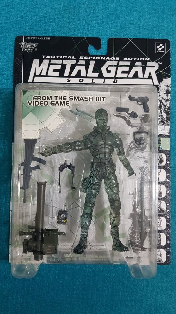 Metal Gear Solid - "Solid Snake "(Stealth Edition), Hobbies & Toys ...