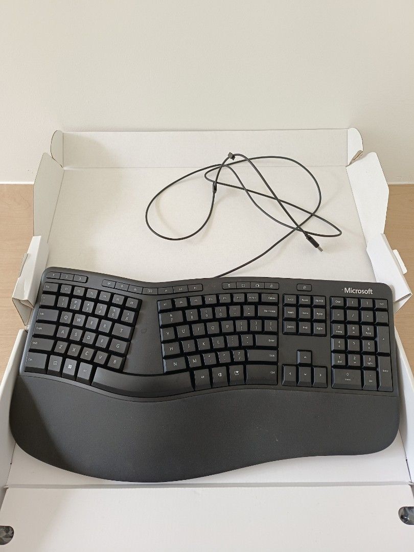 Microsoft Ergonomics Keyboard, Computers & Tech, Parts & Accessories ...