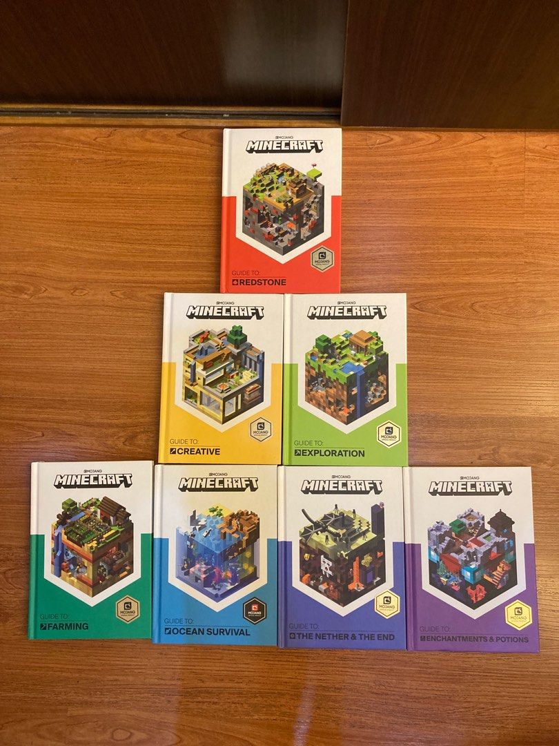 Minecraft Guide Books Set, Hobbies & Toys, Books & Magazines, Fiction ...