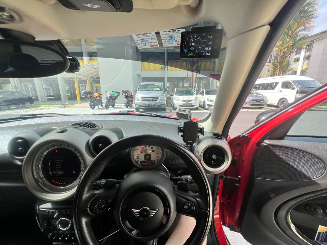 MINI COOPER S LUFI XS OBD2 GAUGE INSTALLED!, Car Accessories ...