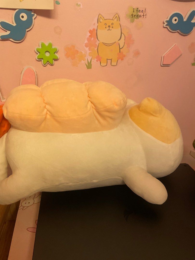 Miniso Sushi Cat Ebi Nigiri Plushie Stuffed Plush Toy on Carousell