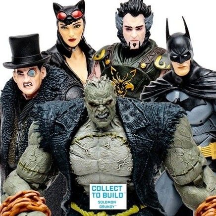 MISB DC Multiverse Collect To Build Solomon Grundy Wave Batman Arkham City Catwoman With Baf ...
