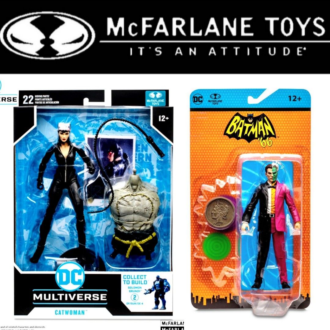 MISB DC Multiverse Collect To Build Solomon Grundy Wave Batman Arkham City Catwoman With Baf ...