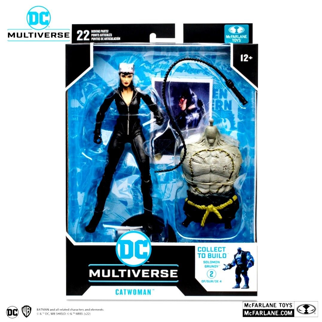MISB DC Multiverse Collect To Build Solomon Grundy Wave Batman Arkham City Catwoman With Baf ...