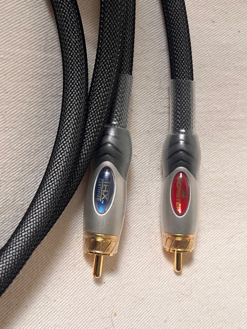 Monster THX certificate rca interconnect, Audio, Other Audio Equipment ...