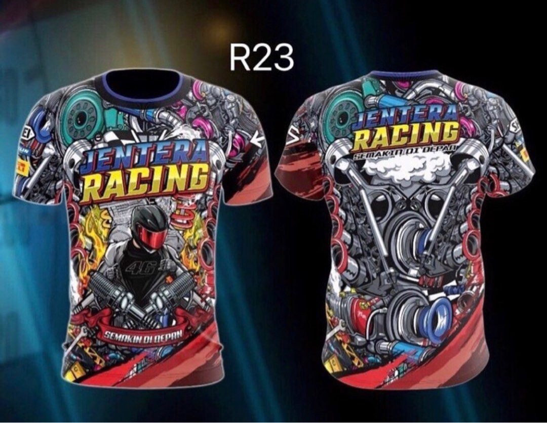 Motorcycle Shirt, Men's Fashion, Tops & Sets, Formal Shirts on Carousell
