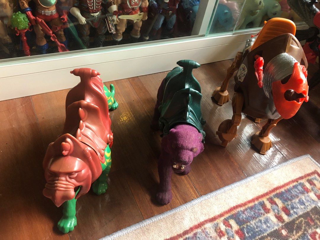 Motu battlecat panthor stridor set complete vintage figure toy on Carousell