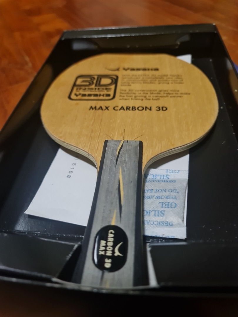 TABLE TENNIS BLADE : JTTAA YASAKA MAX 3D FL, Sports Equipment, Sports & Games, Racket & Ball ...