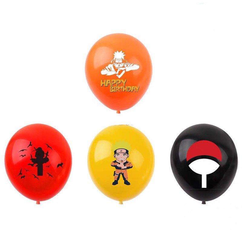 Naruto Akatsuki Kira Anime Balloons Set Birthday Party Decoration ...