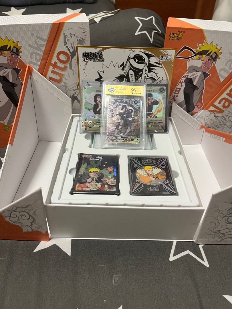Naruto Kayou Boxes x3 (without packs) + 9.5 Slab Cr Izuna!, Hobbies ...