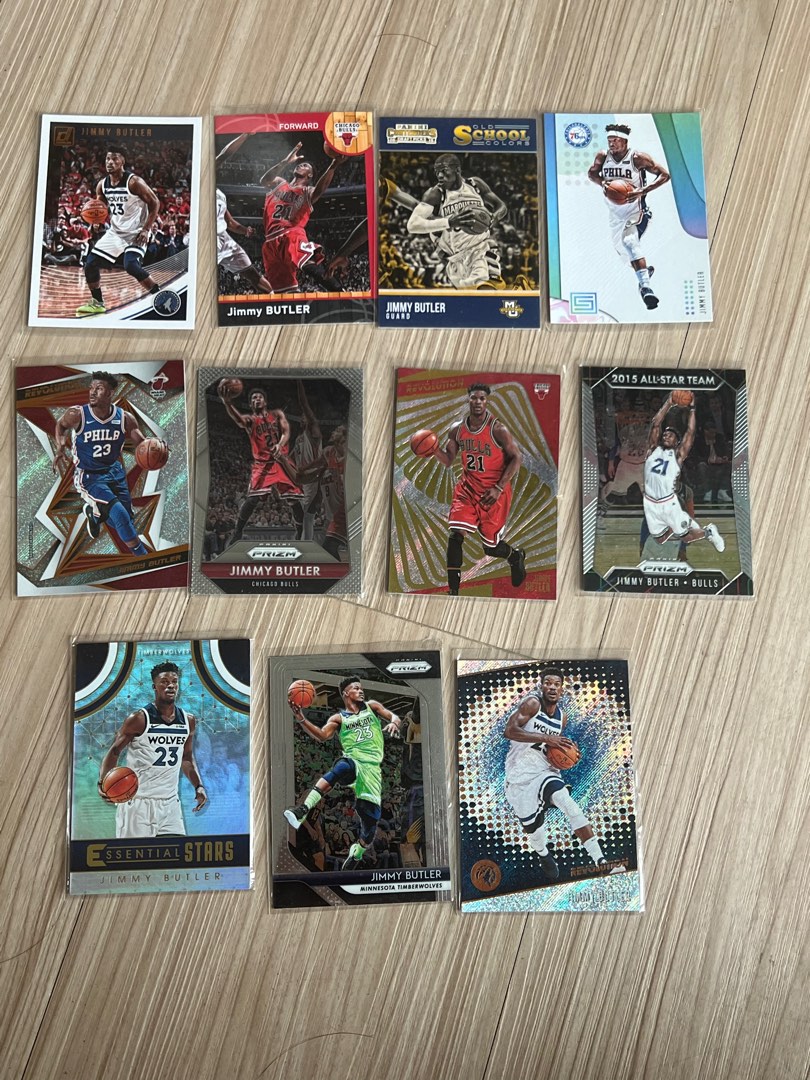 NBA Cards Jimmy Butler Lot, Hobbies & Toys, Toys & Games on Carousell