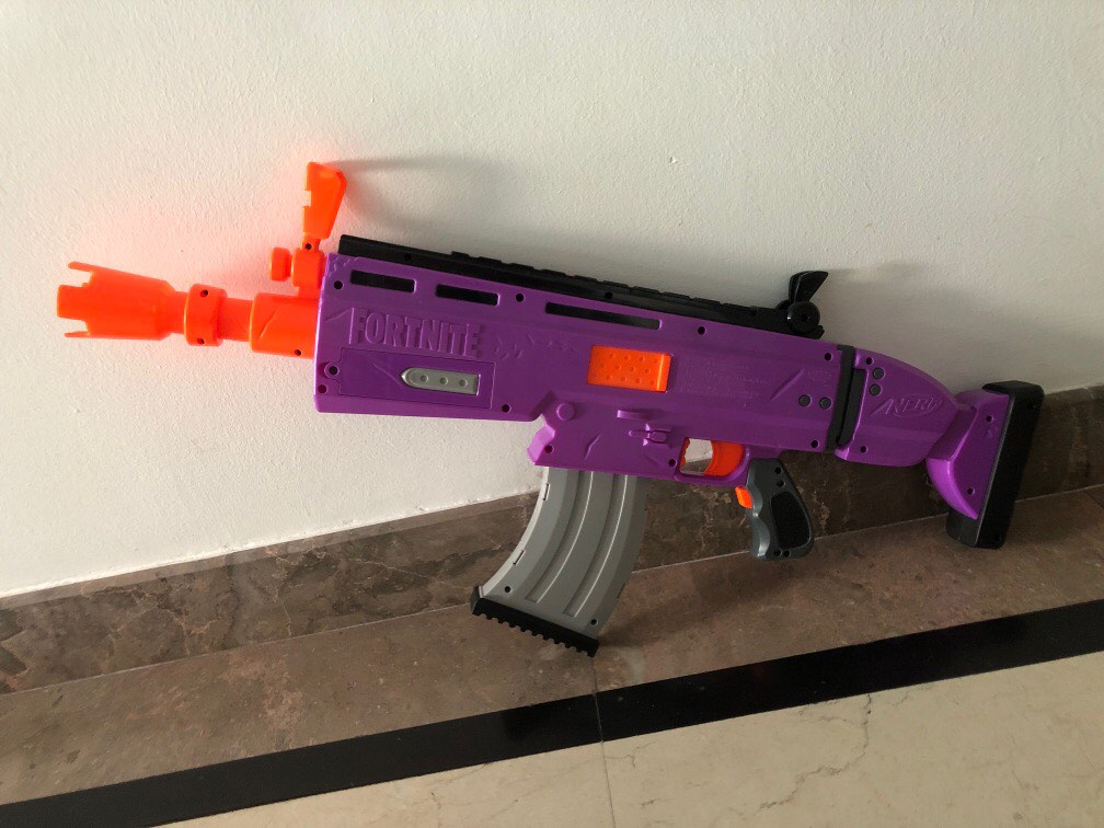 NERF Fortnite Semi-Automatic Assault Rifle, Hobbies & Toys, Toys ...