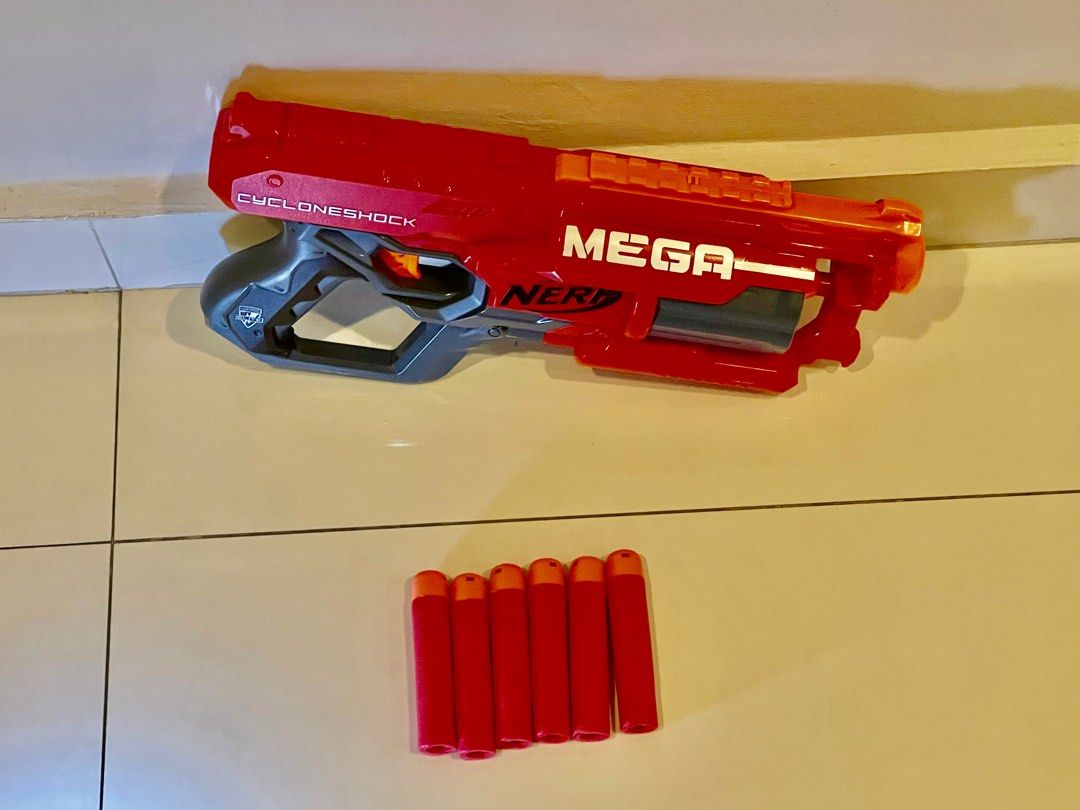 Nerf N-Strike Mega CycloneShock Blaster, Hobbies & Toys, Toys & Games ...
