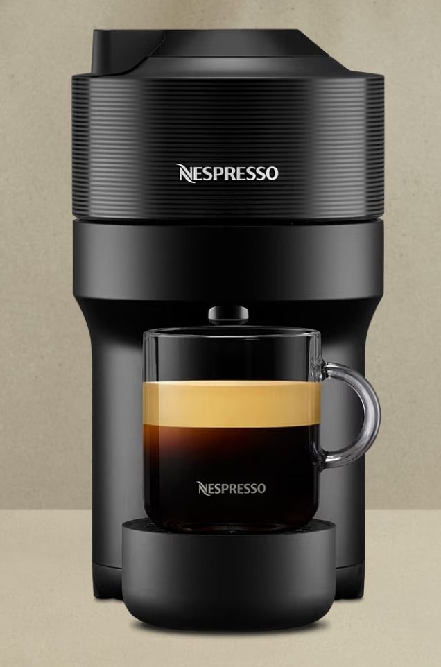 Nespresso Vertuo Pop Machine, 170 Capsules & Capsule Dispenser Bundle ...