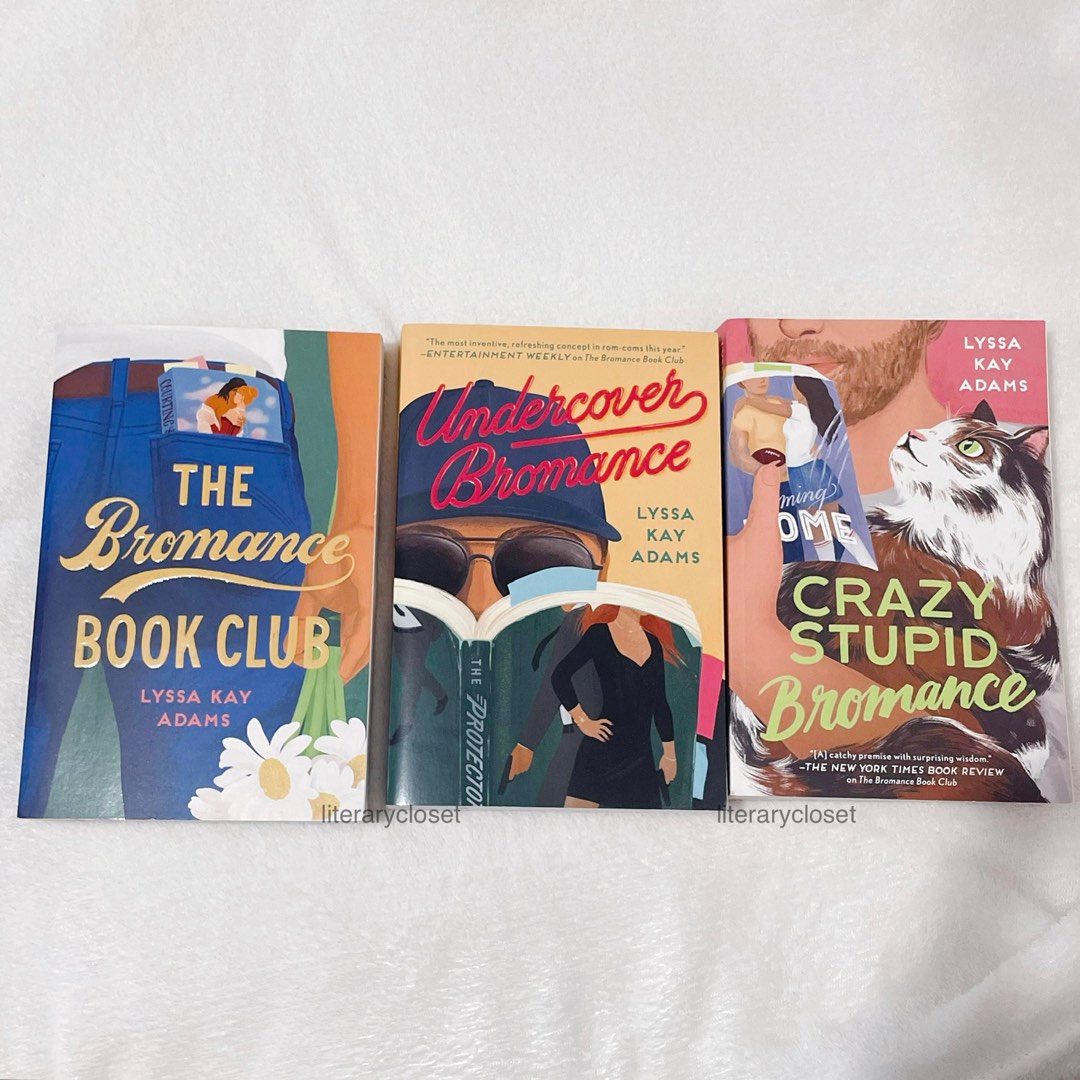[never read] The Bromance Book Club series by Lyssa Kay Adams on Carousell