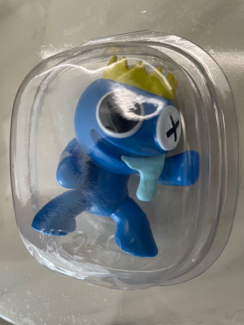 New - Rainbow Friends Mini Figure (Blue), Hobbies & Toys, Toys & Games ...