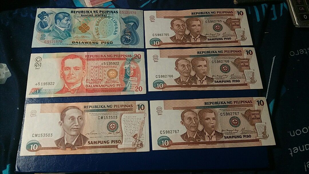 New Design Series Philippine Currency Bank Notes, Hobbies & Toys ...