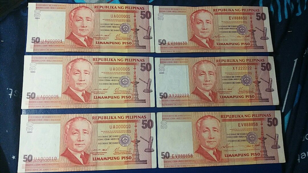 New Design Series Philippine Currency Bank Notes, Hobbies & Toys ...