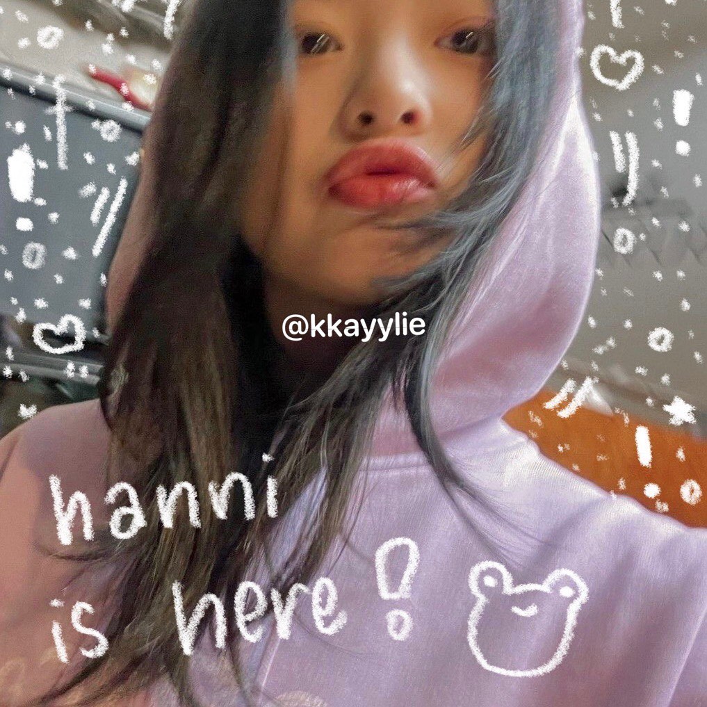 Newjeans hanni kpop mailing sticker, Hobbies & Toys, Memorabilia ...