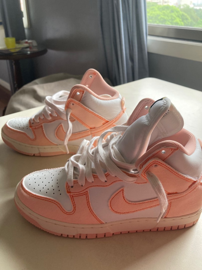Nike Dunks High, Women's Fashion, Footwear, Sneakers on Carousell