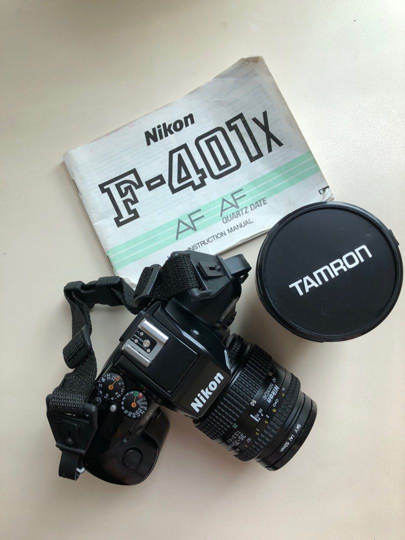 Nikon F-401X Camera autofocus SLR system, Photography, Cameras on Carousell