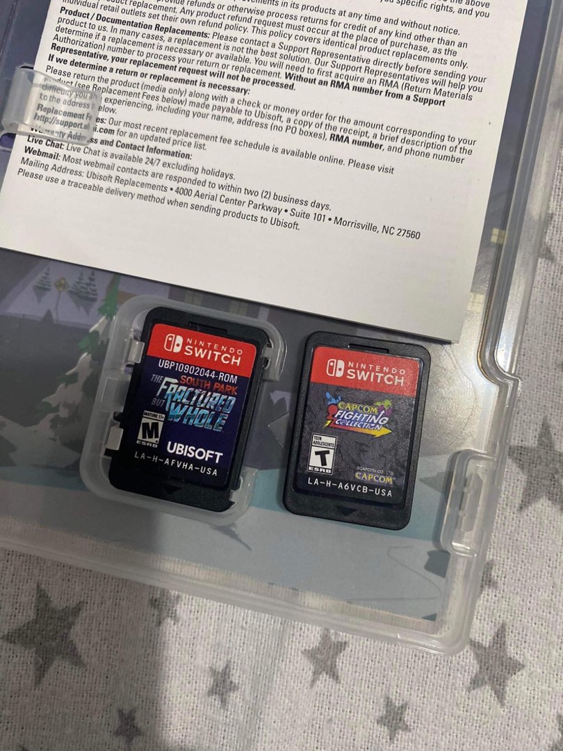 Nintendo Switch - South Park the Fractured but Whole and Capcom ...