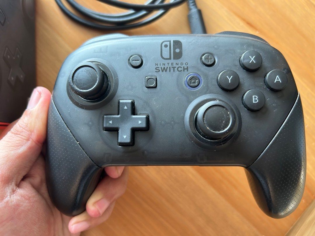 Nintendo Switch Pro Controller Black, Video Gaming, Gaming Accessories ...