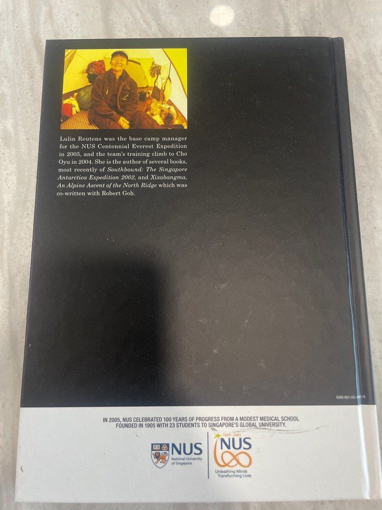 No dream too high - NUS centennial everest expedition 2005 ...